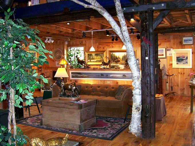 Navigate to this nautical-inspired art haven. It's a pit stop that'll have you seeing the world through sea-tinted glasses.