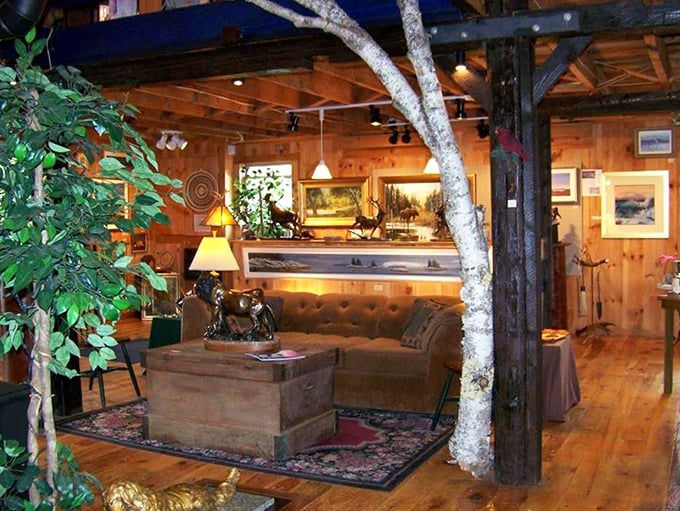 From paintings to sculptures, it's a feast for the senses. Who needs a lighthouse when you have this beacon of art?