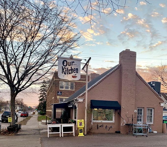 Compact car of diners with full-size flavor. Our Kitchen proves good things come in small packages.