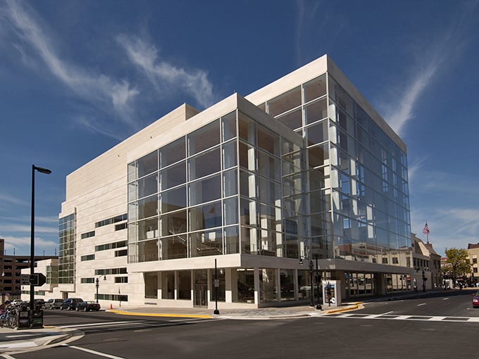 Art attack in the heart of Madison. This cultural hub is like Lincoln Center, but with more Midwest nice.