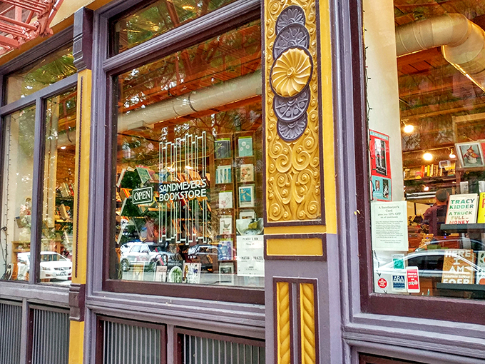 "Park your DeLorean at Sandmeyer's. This bookish blast from the past is worth the temporal detour."