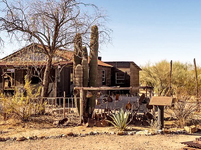 Desert time capsule: This abandoned mine site whispers tales of boom times and busted dreams.