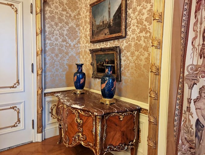 When your furniture needs its own jewelry. This isn't just a table, it's a work of art with legs.