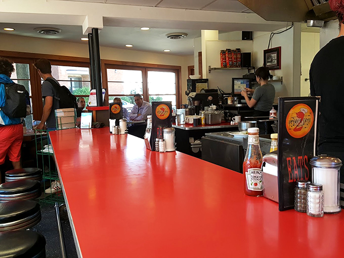 Welcome to the coziest corner in Minneapolis. It's like "Cheers," but with better pancakes and less Sam Malone.