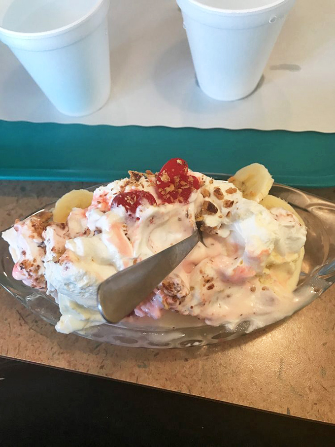 A fruit salad that puts your average fruit bowl to shame. It's so fresh, it might start a dance routine!