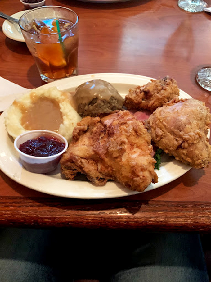 Fried chicken that could make the Colonel salute! Crispy, juicy, and served with a side of Midwest hospitality.