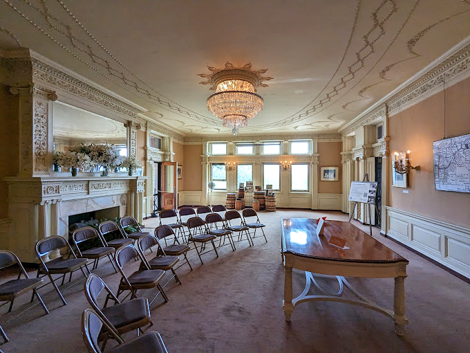 From high-society soir&eacute;es to modern-day meetings, this room has seen it all. If these walls could talk, they'd probably ask for a martini.