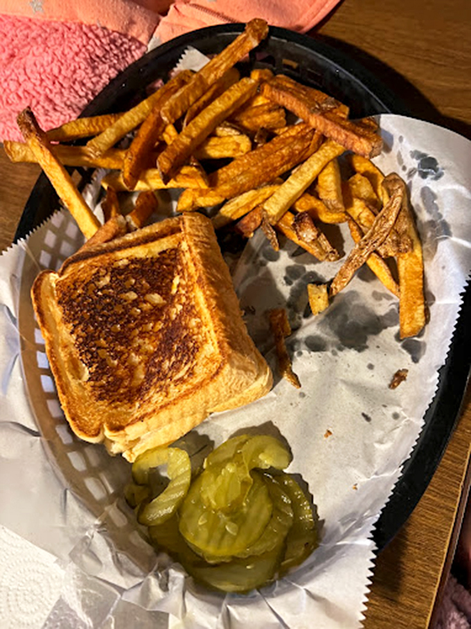 This grilled cheese is proof that simplicity is the ultimate sophistication. It's the little black dress of the sandwich world.