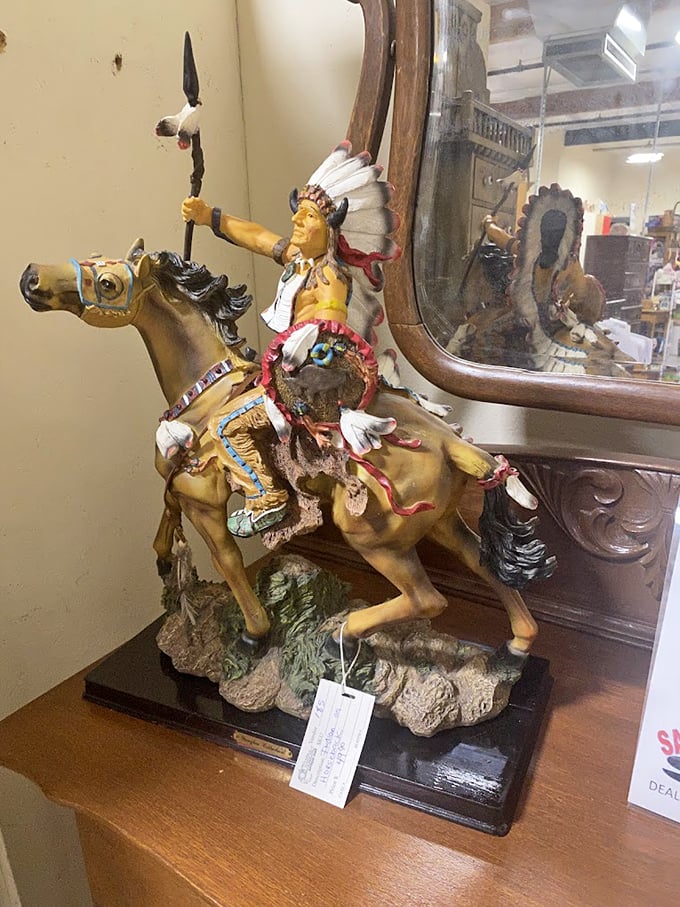 Giddy up, collectors! This majestic horse figurine is ready to gallop straight into your heart (and maybe knock over a few tchotchkes).