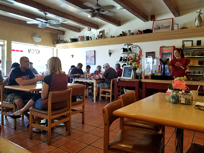 The heart of the house: Where smiles are served fresh and the coffee never stops flowing. These folks could teach a masterclass in hospitality.