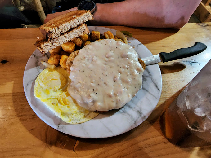 Biscuits and gravy: the breakfast of champions, or at least of anyone who plans on wrangling cattle (or a busy day) ahead.