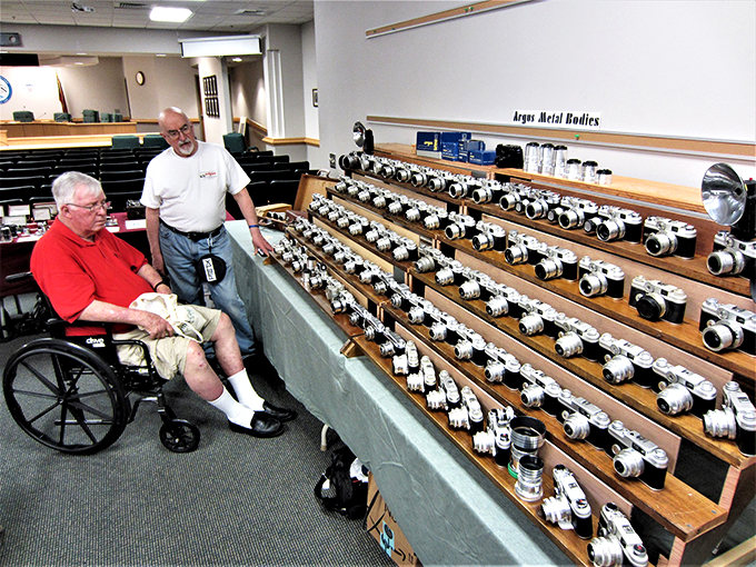 Argus army assembled! These cameras stand at attention, ready to snap to action and capture life's precious moments.