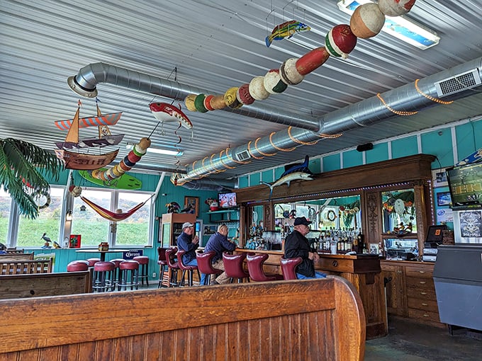 Yo ho ho and a bottle of... everything! This bar's got more character than Long John Silver and twice the charm.