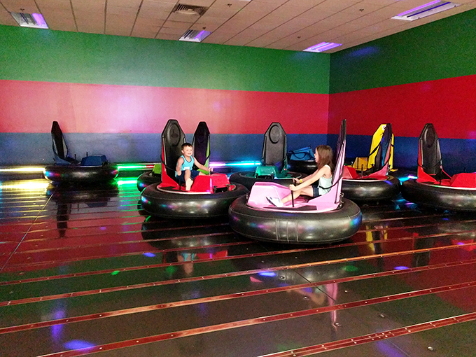 Bumper cars: where road rage is not only allowed but encouraged! Prepare for giggles, gentle collisions, and zero insurance claims.