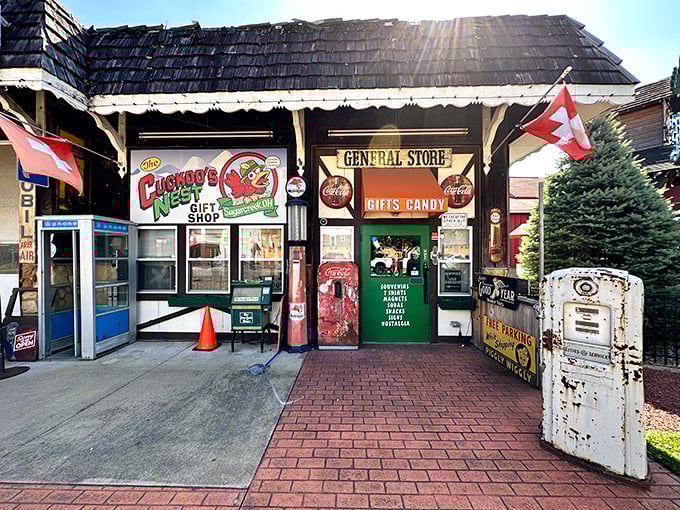 Step back in time at the General Store, where nostalgia is always in stock and the candy selection is sweeter than a yodeler's high note.