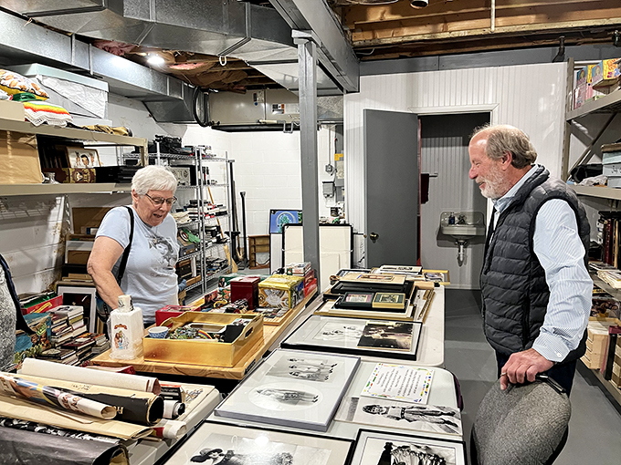 Behind the scenes at the museum: where preserving movie magic is serious business (but still fun).