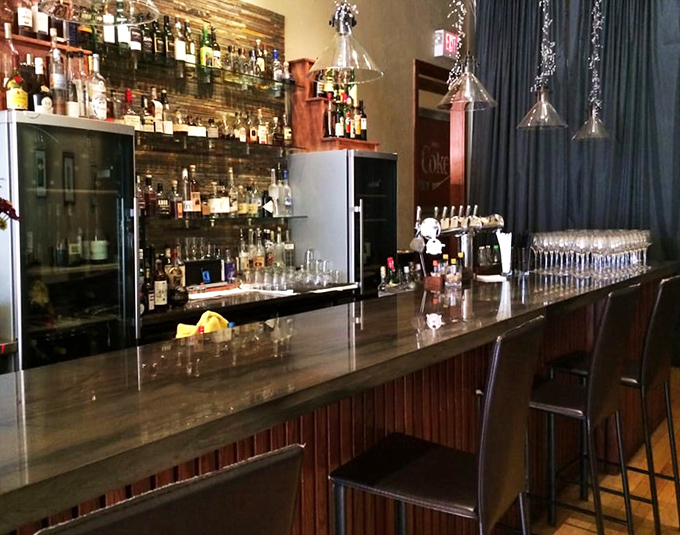 A bar so inviting, even teetotalers might be tempted. It's where 'Cheers' meets 'Top Chef' in the best possible way.