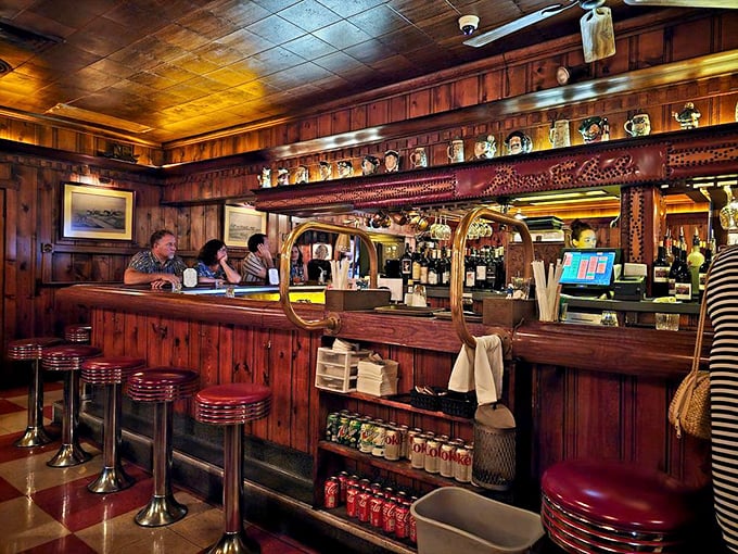 Pull up a stool and stay awhile! The Pine Club's bar is where stories are shared, deals are made, and martinis are shaken to perfection.