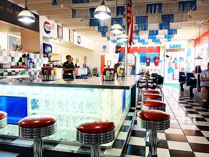 Pull up a stool and prepare for the show! This counter is where culinary magic happens, fueled by coffee and friendly banter.