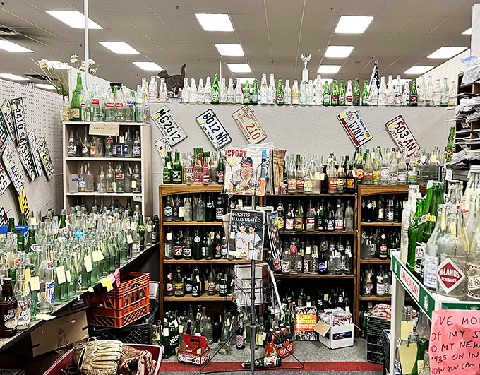 Bottoms up! This collection's enough to stock Don Draper's bar cart twice over. Just remember, folks – these are for display, not sipping!