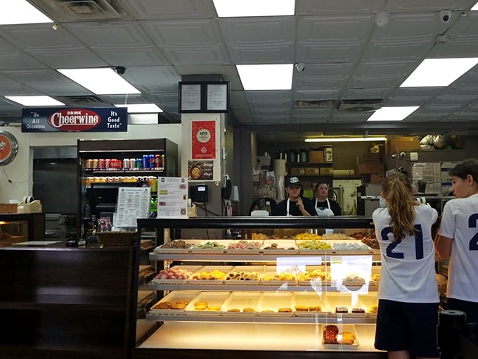 Decisions, decisions. With a counter full of temptations, choosing just one treat might be the hardest part of your day.