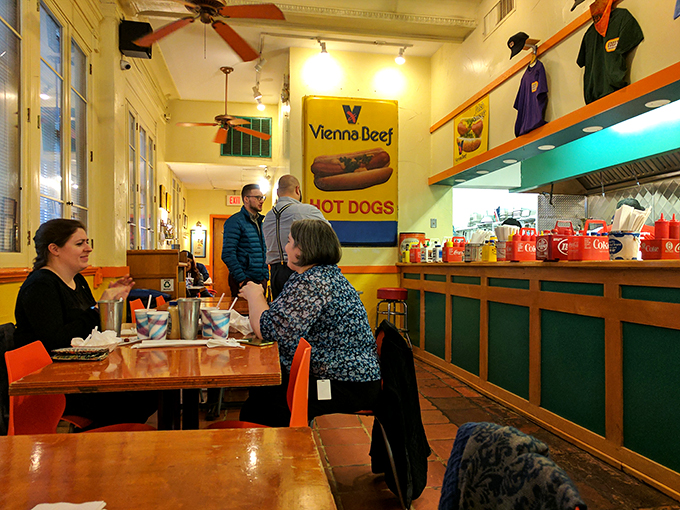 Happy diners, can't lose! The only thing better than the food at Edzo's is the company you share it with.