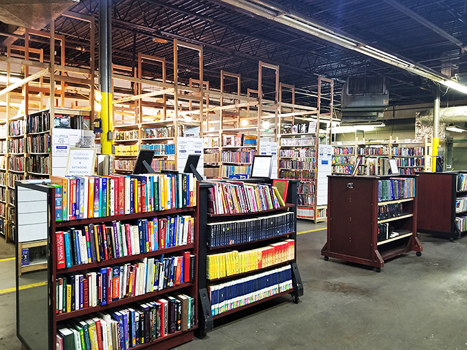 From shelf to shining shelf, this book bonanza is a feast for the eyes and food for the soul.