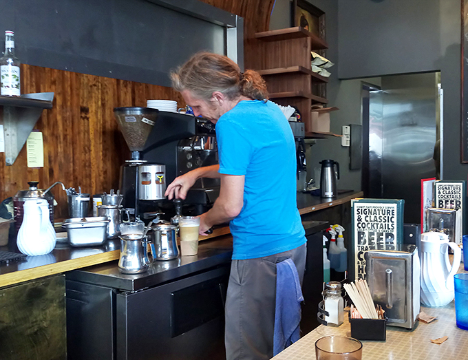Caffeinated artistry in action! Watch as Comet's baristas transform humble beans into rocket fuel for your day's adventures.