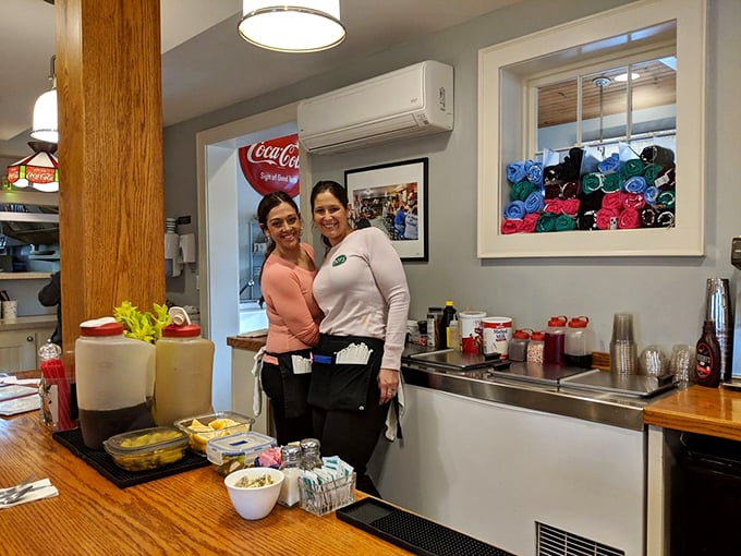 The heart and soul of Dot's &ndash; friendly faces ready to serve up smiles alongside your eggs and bacon.