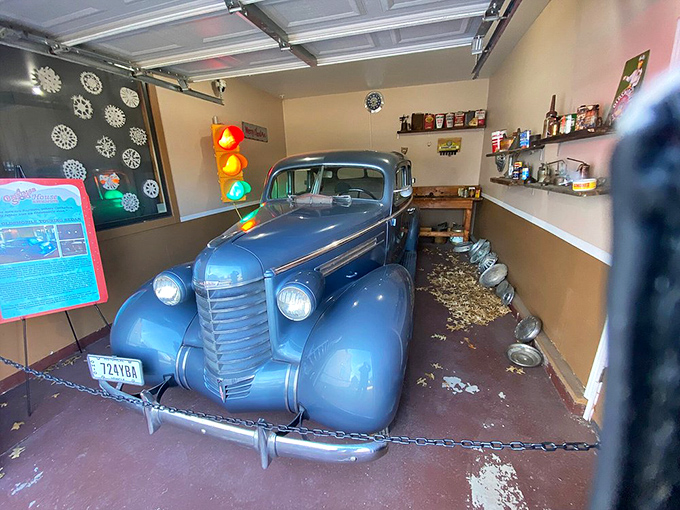 Great Scott! Is that the Parker family car? No flux capacitor needed for this trip down memory lane.