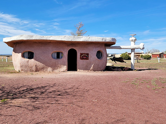 Yabba dabba do stop by! This Stone Age theme park is a nostalgic nod to cartoon prehistory.