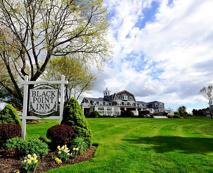 Ocean views, historic charm, and probably ghost stories. It's like The Shining, but with better room service.