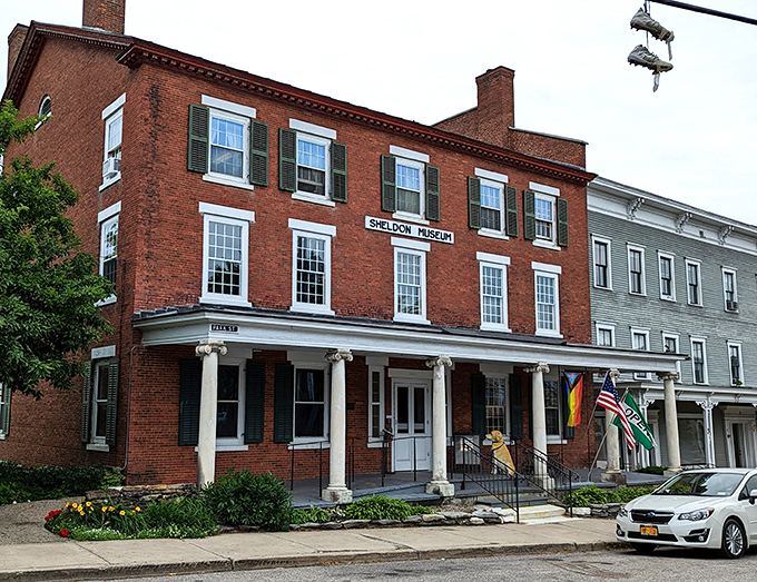 History comes home at the Henry Sheldon Museum. This Federal-style beauty houses a treasure trove of Vermont's past.