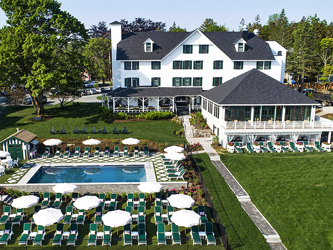 The Claremont Hotel: Where Mount Desert Island shows off its fancy side. It's like a maritime country club that time forgot &ndash; in the best way possible!