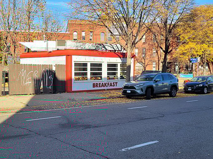 Cruise into the past at Band Box Diner. The burgers are hot and the nostalgia is hotter.