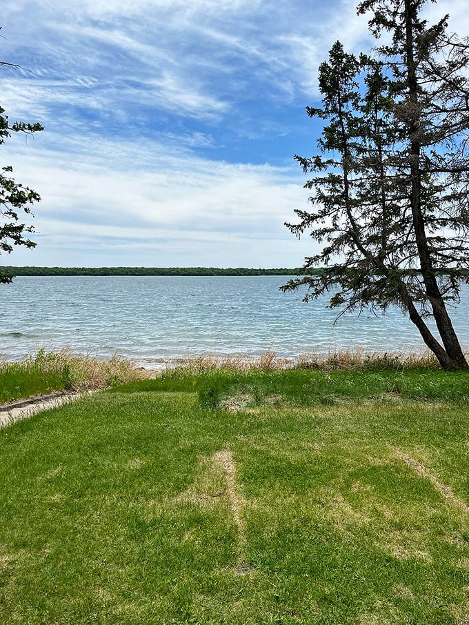 Your road trip's reward: serene lakes and lush forests far from the madding crowd.