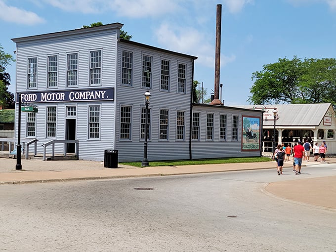 "From Model T's to moon landers, this place has more American ingenuity than a bald eagle wearing star-spangled sunglasses."