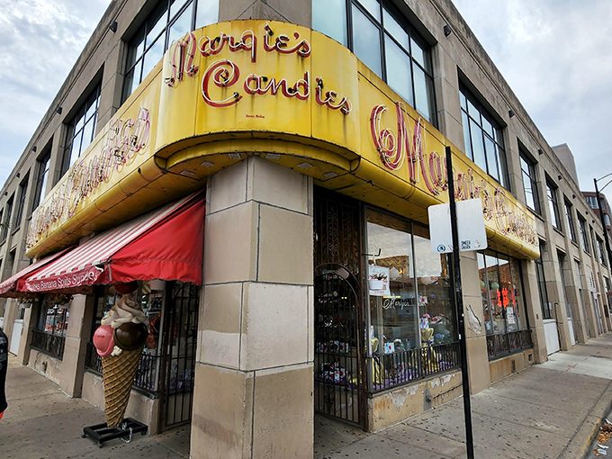 Step into a time machine disguised as an ice cream parlor. Margie's is serving up nostalgia by the scoop since 1921.