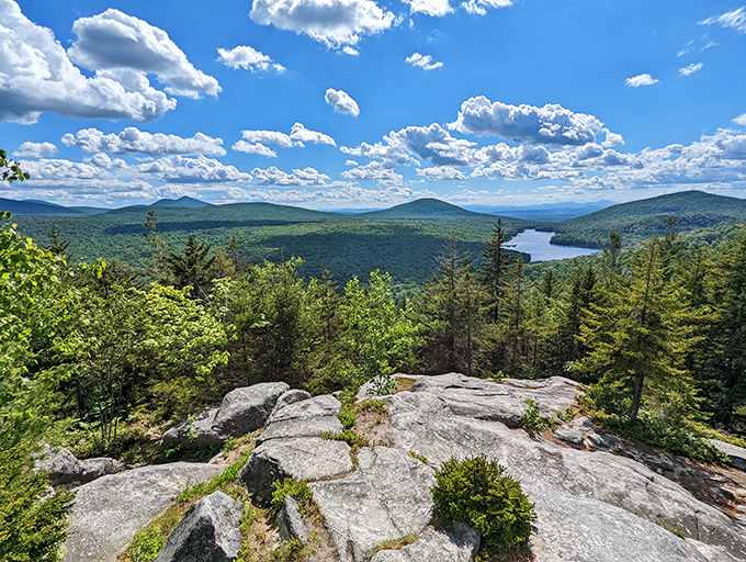Feel on top of the world without scaling Everest. This mini-mountain packs a scenic punch.