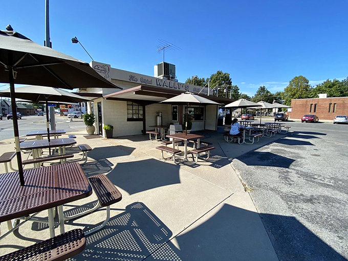 Burger bliss awaits at Wally's! This retro wonder proves that sometimes, the best things in life come between two buns.