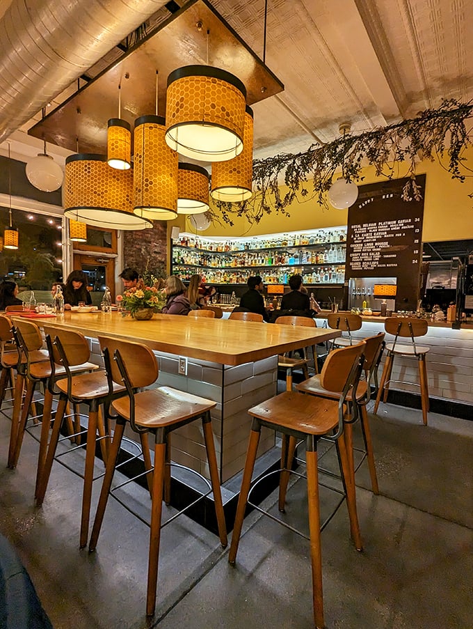 Noodle nirvana achieved! These diners are experiencing what I call the "slurp and smile" &ndash; a telltale sign of culinary contentment.