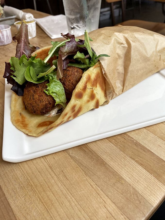 Falafel fantastic! These golden-brown beauties are proof that vegetarian food can be just as indulgent and crave-worthy as their meaty counterparts.