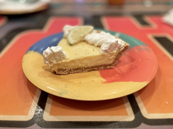 Key Lime Pie: Florida's zesty answer to the question, "What's for dessert?" Pucker up, buttercup &ndash; this slice is a game-changer!