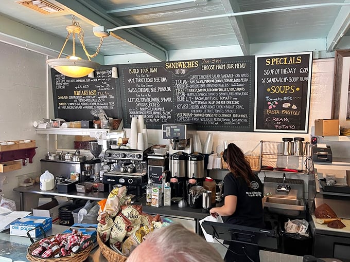 Behind the scenes of deliciousness! This kitchen is where carb dreams come true. It's like Hogwarts, but with more butter.