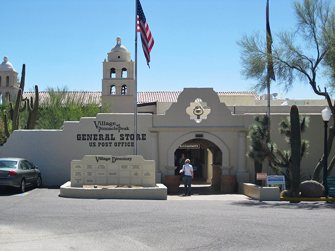 Neither rain, nor snow, nor gloom of night... but how about some pancakes? This charming post office doubles as a delicious destination.