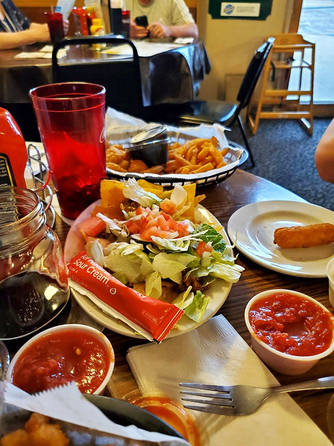 A feast fit for a king... of comfort food! This spread has more layers than a soap opera plot, and twice the excitement.