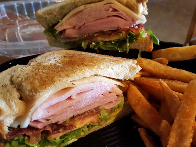 Layer upon layer of deli goodness. It's like a skyscraper made of meat &ndash; the Empire State Building of sandwiches, if you will.