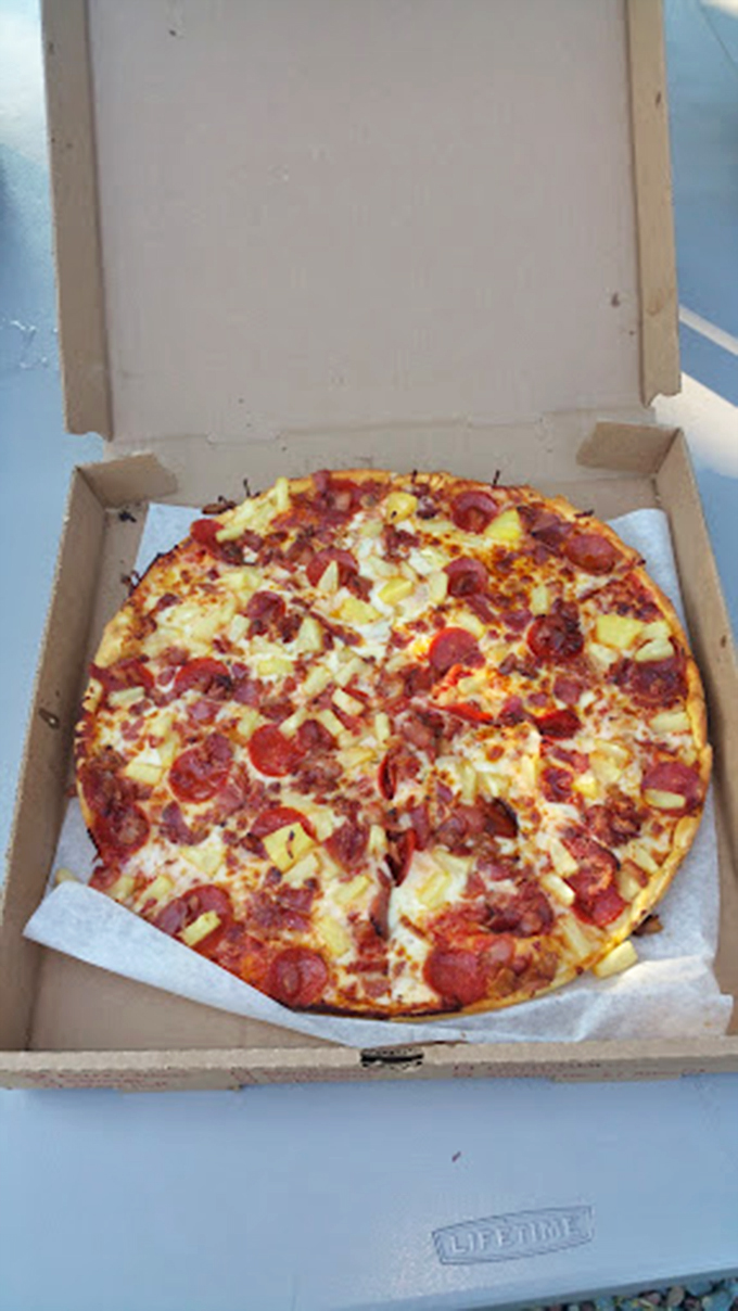 Victory never tasted so cheesy! This post-race pizza is the perfect fuel for champions and consolation for those who ate dust.