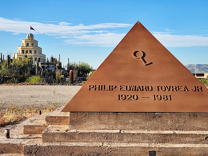 A pyramid in Phoenix? Looks like the Egyptians took a wrong turn at Albuquerque and ended up in Arizona.