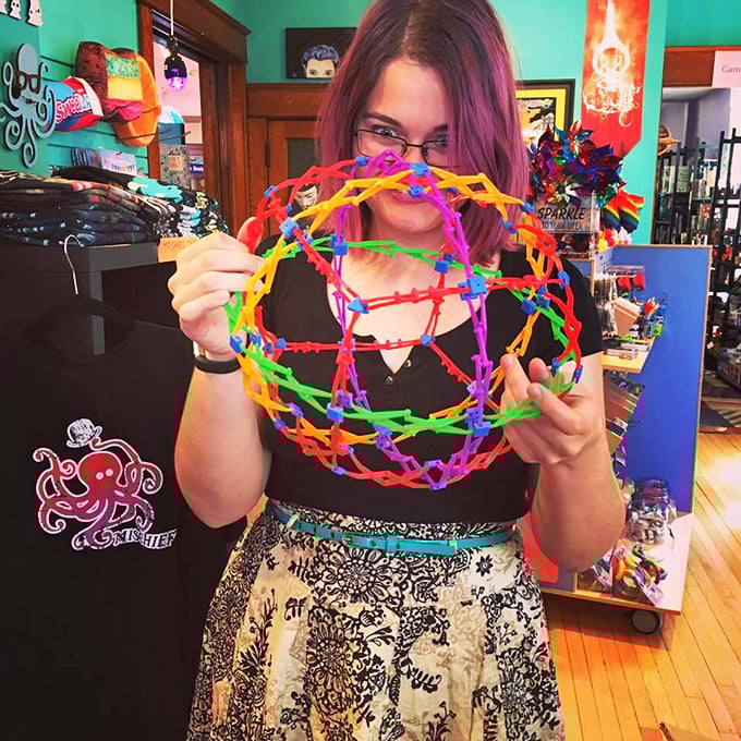 Is it a toy or a work of art? This colorful contraption proves that sometimes, the best way to adult is to embrace your inner child.